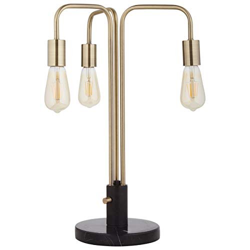 Rivet Mid-Century Modern Theory 3-Arm Table Lamp - Mid Decco