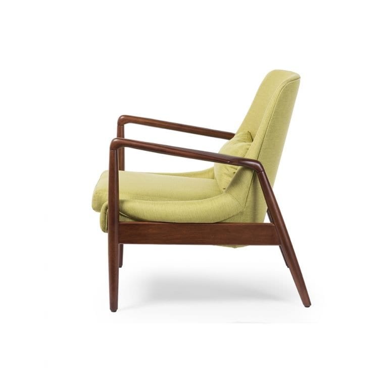 Carter Danish Modern Lounge Chair - Scandinavian Chic - Mid Decco