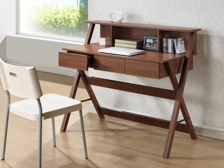 Crossroads Writing Desk - Minimalist Chic - Mid Decco