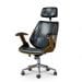 Watson Modern Office Chair | Molded Wood Style | Mid Decco