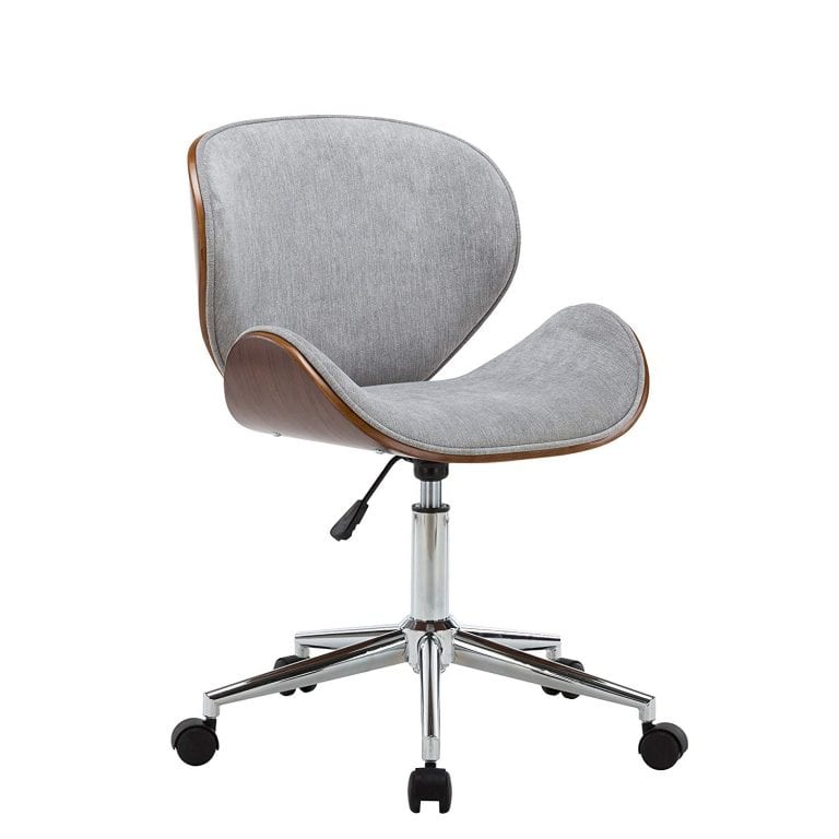 Hamilton Modern Office Chair - Bent Plywood Design - Mid Decco