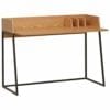 Rivet Mid-Century Desk, Natural - Mid Decco